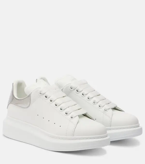 Alexander McQueen Oversized Leather Sneakers