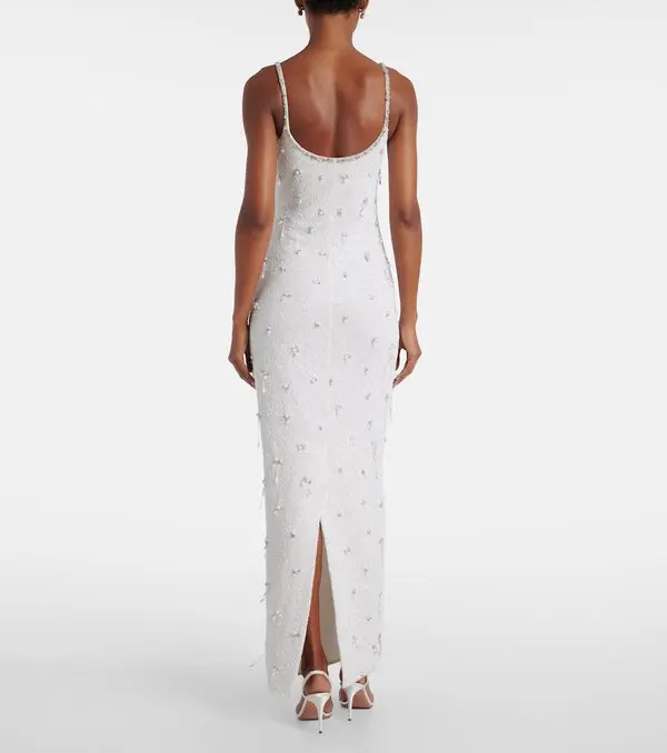 CLIO PEPPIATT Droplet Embellished Gown