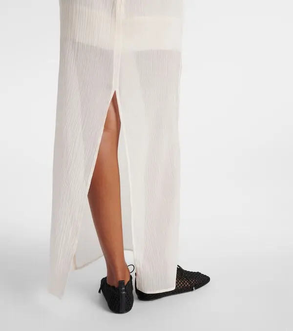 TOTEME Cotton And Silk Maxi Dress