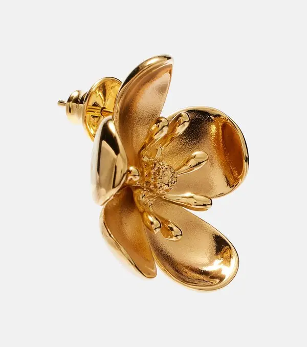 Oscar De La Renta Cherry Blossom Small Earrings