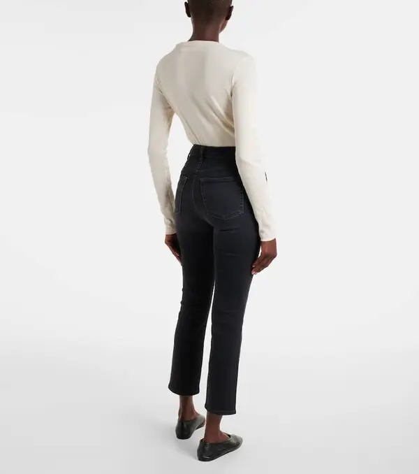 FRAME The Pencil Crop Slim Jeans
