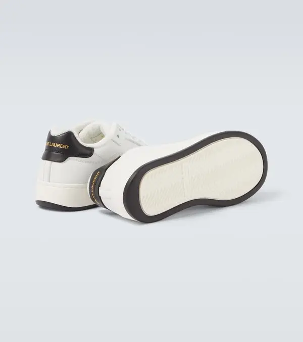 Saint Laurent Sl61 Leather Sneakers