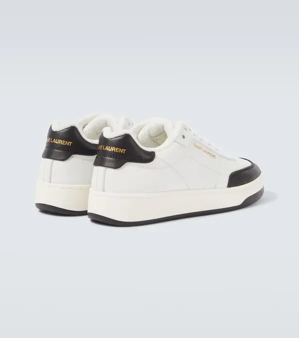 Saint Laurent Sl61 Leather Sneakers
