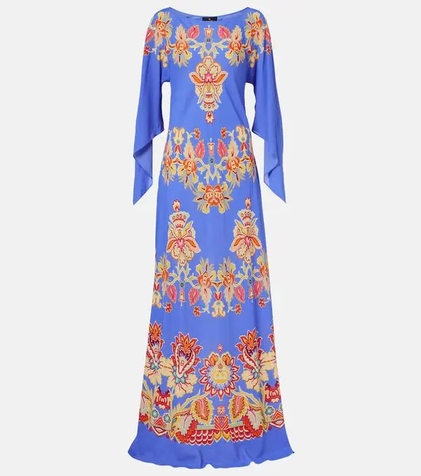 Etro Printed Maxi Dress