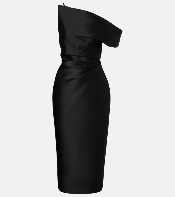 Solace London Ellison One-shoulder Cocktail Dress