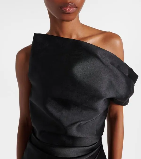 Solace London Ellison One-shoulder Cocktail Dress
