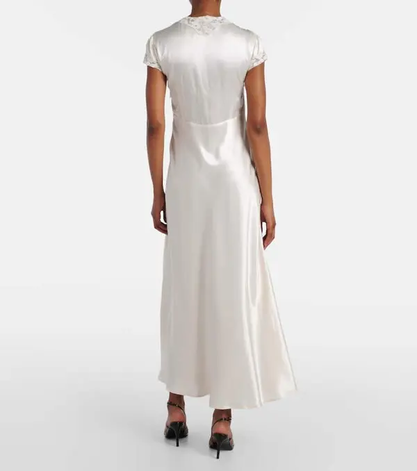 Rixo Amari Satin Gown
