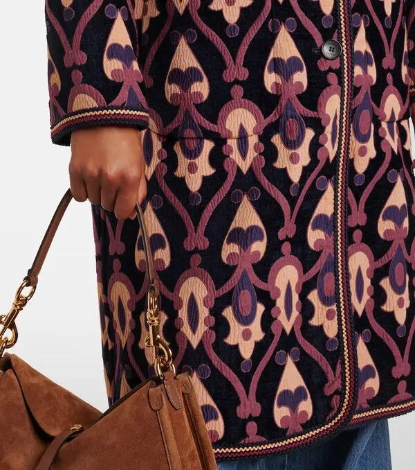 Etro Printed Reversible Coat - Multicoloured