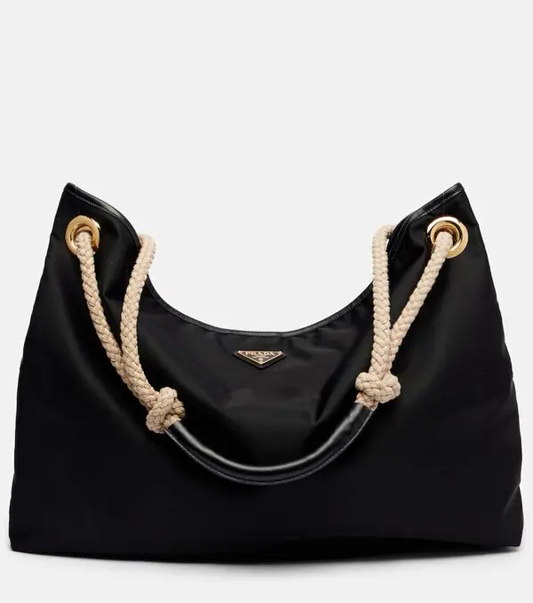 Prada Marinier Large Re-nylon Shoulder Bag - Black