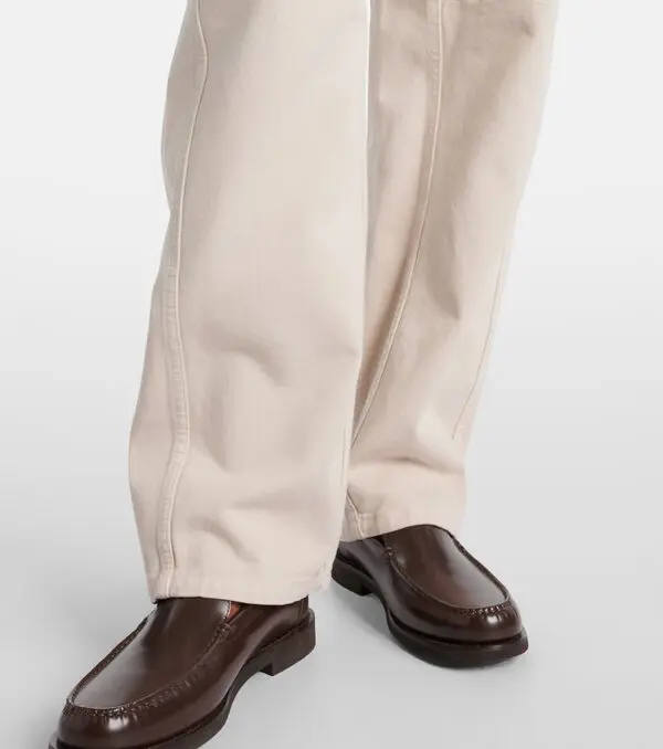 Brunello Cucinelli High-rise Straight Jeans