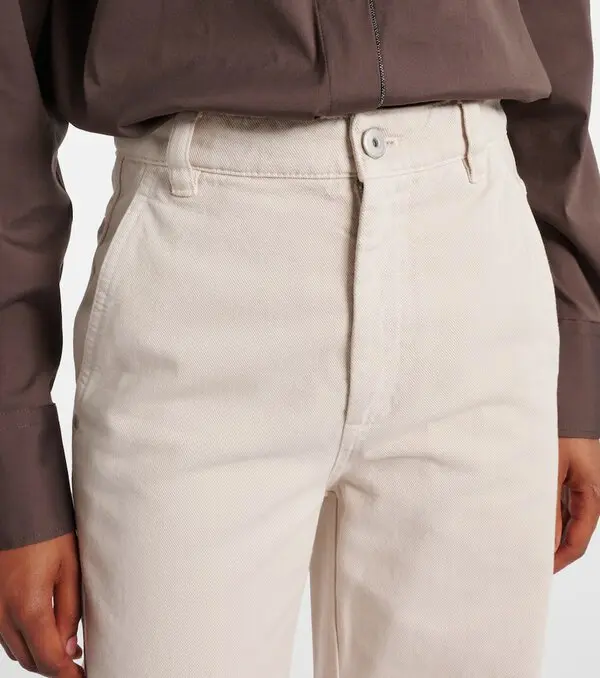 Brunello Cucinelli High-rise Straight Jeans