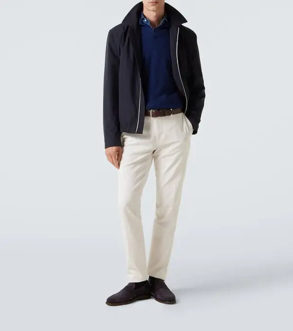 Brunello Cucinelli Cashmere Polo Sweater