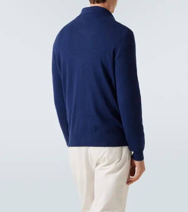 Brunello Cucinelli Cashmere Polo Sweater