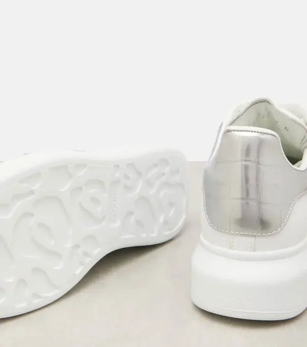 Alexander McQueen Oversized Leather Sneakers