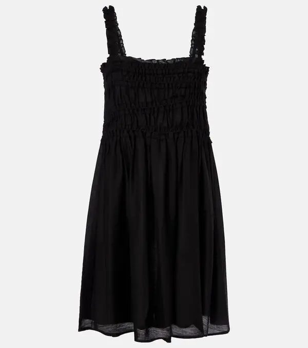 Tory Burch Smocked Minidress