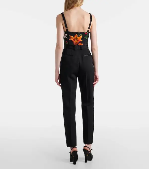 Dolce & Gabbana Floral Bustier Top - Multicoloured