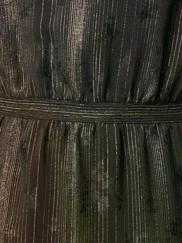 Saint Laurent Striped Mini Dress