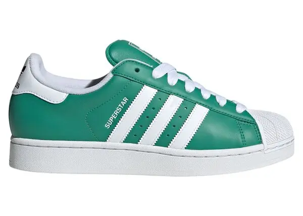 Adidas Superstar Ii Sneakers - Semi Court Green/cloud White/core Black