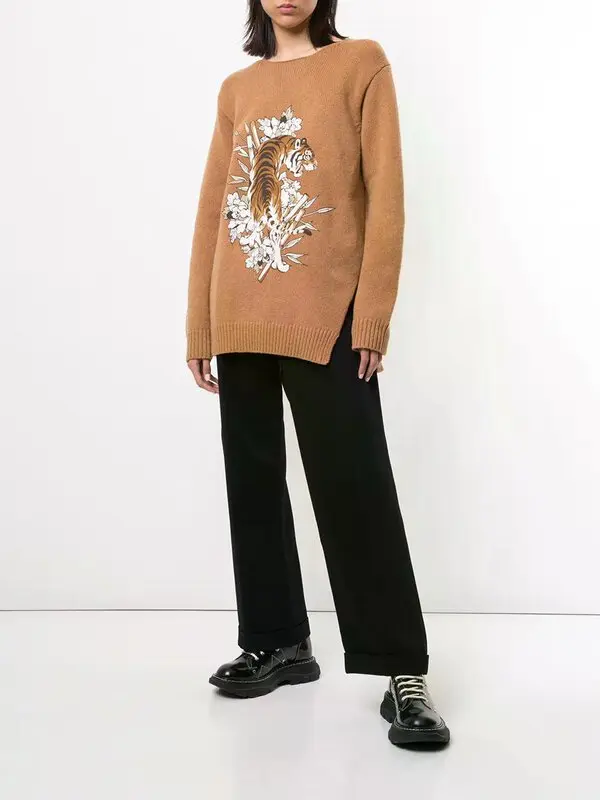 PORTS V Tiger Knit Jumper