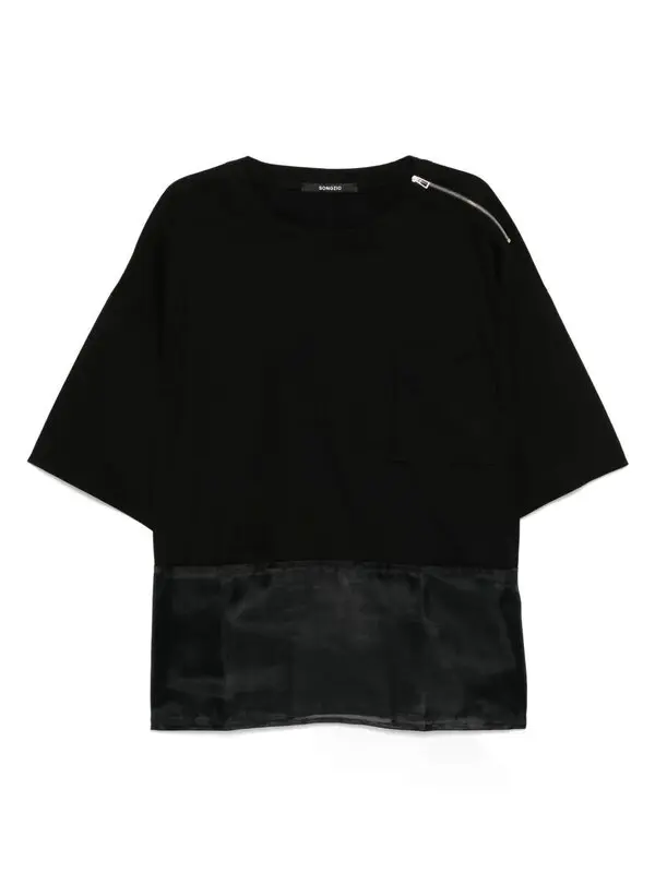 SONGZIO Ghost-layered T-shirt