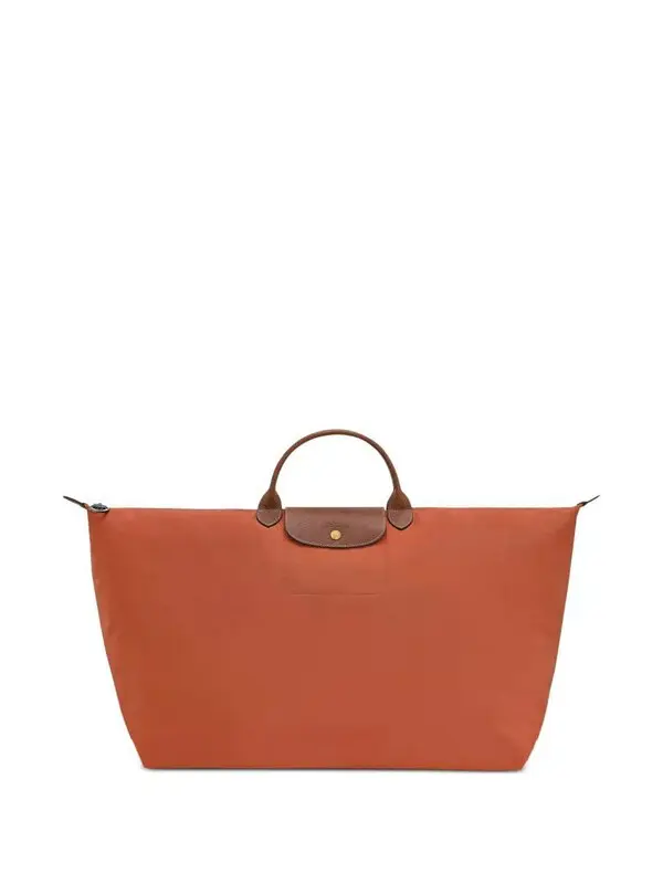Longchamp Le Pliage Medium Shoulder Tote Bag Orange Editorialist