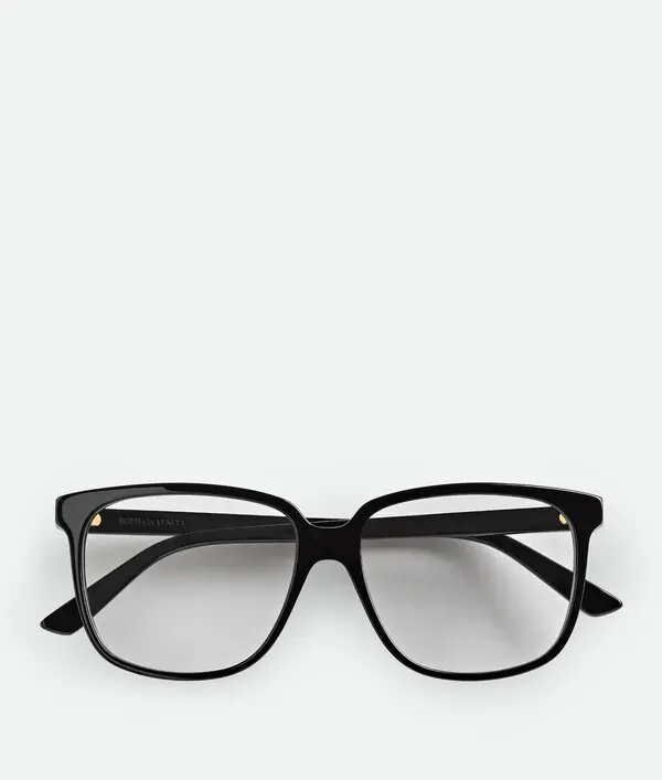 Bottega Veneta Classic Square Frame Eyeglasses
