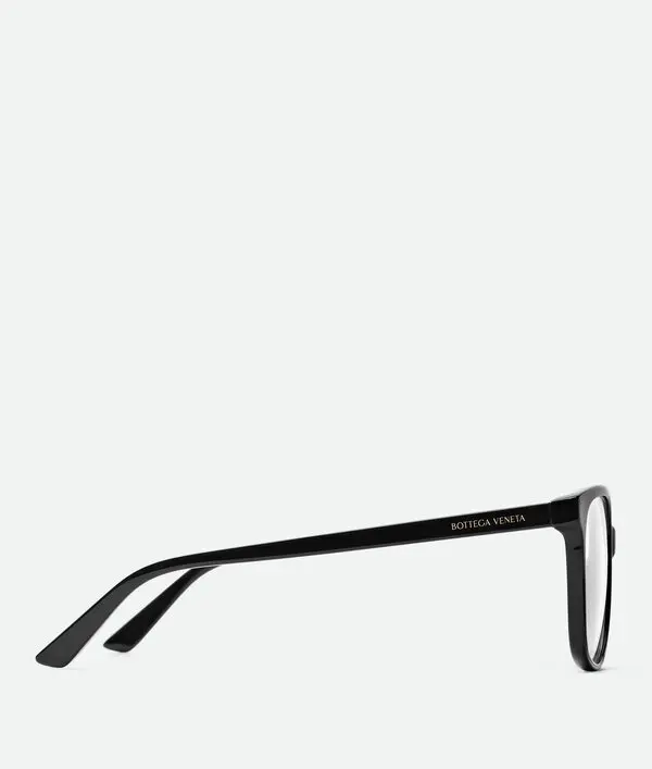 Bottega Veneta Classic Square Frame Eyeglasses