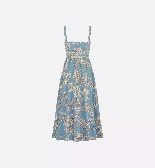 dior dioriviera flared dress BNWT / Christian Dior Dioriviera Mid-Length Flared Dress Blue