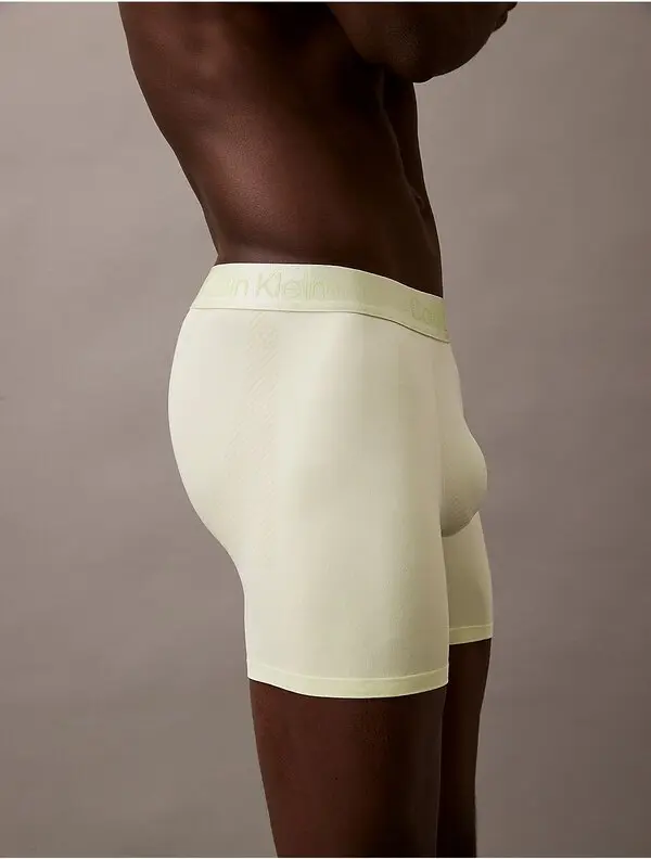 Calvin Klein Microfiber Tech Boxer Brief - Lime Cream