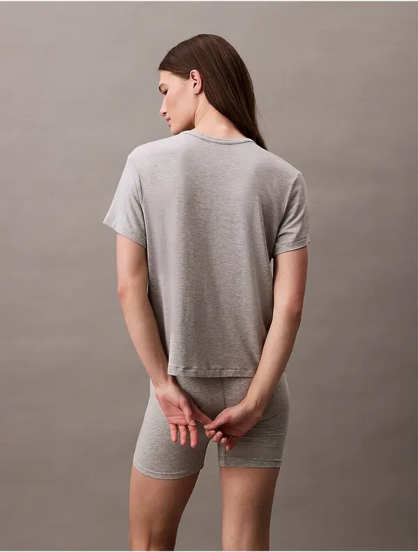 Calvin Klein Ultra Soft Modal Relaxed T-shirt - Grey Heather
