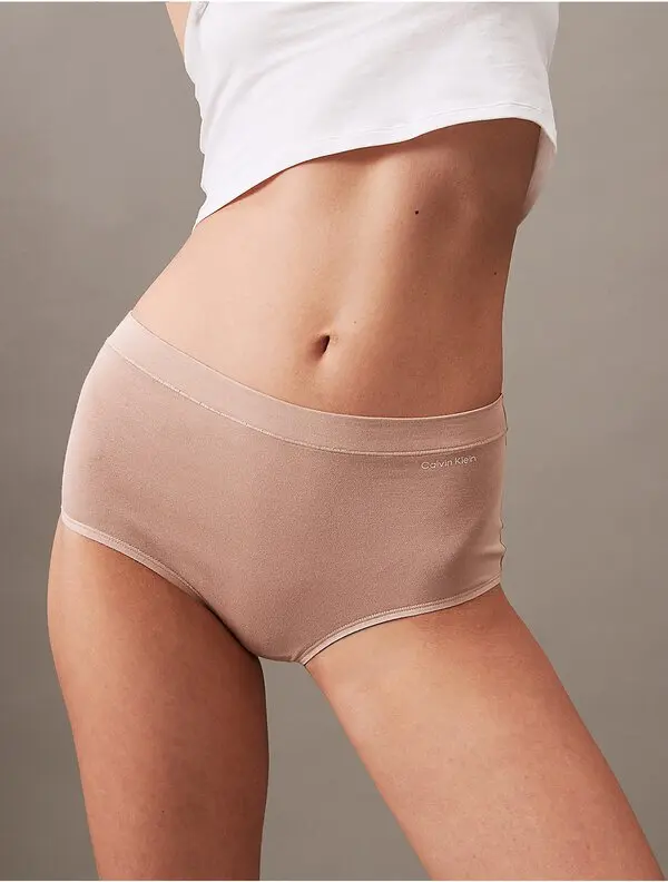 Calvin Klein Ideal Cotton High Rise Brief - Cedar