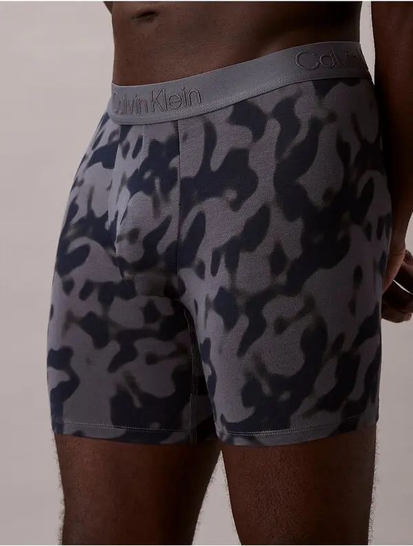 Calvin Klein Ultra Soft Modal Boxer Brief - Smoked Camo / Turbulence