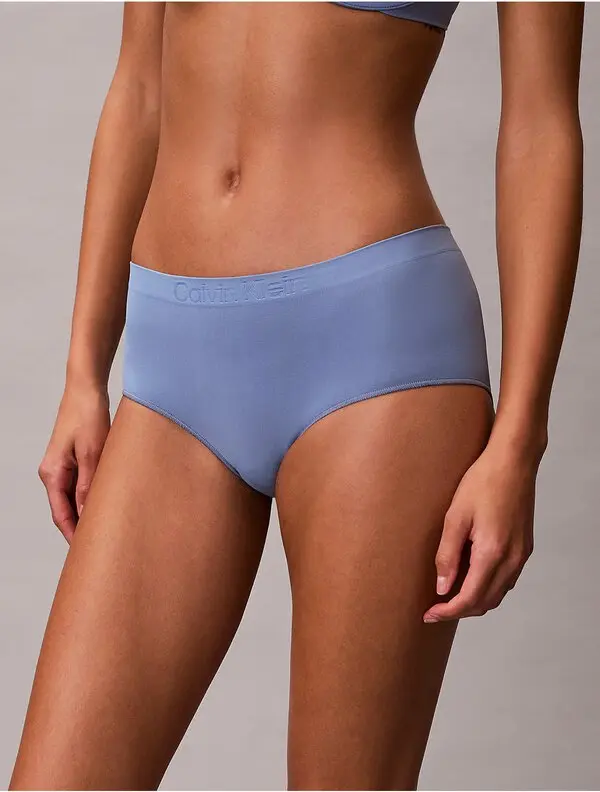 Calvin Klein Bonded Flex Boyshort - Blue Tulip