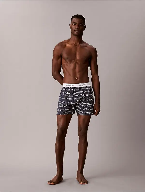 Calvin Klein Cotton Poplin Boxer - Speakeasy