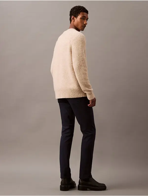 Calvin Klein Slim Fit 5-pocket Pants - Sky Captain