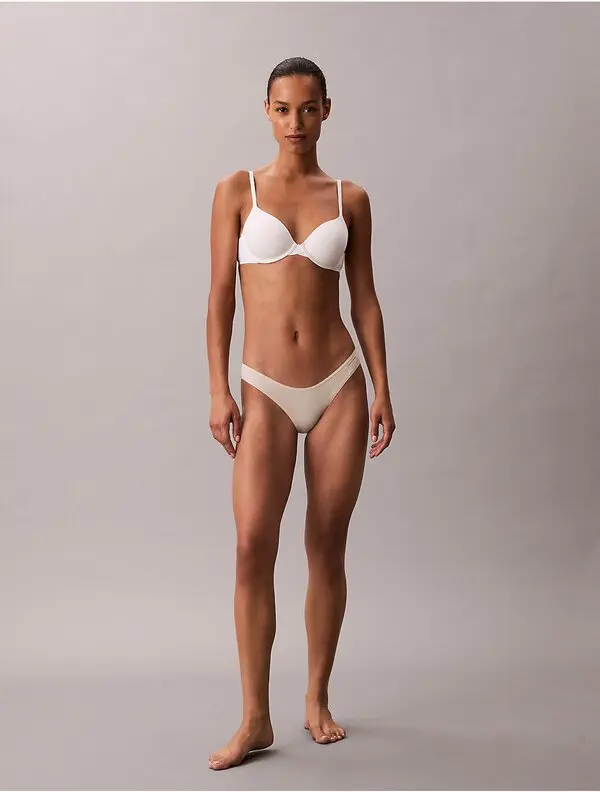 Calvin Klein Ideal Cotton Bikini - Oyster Grey