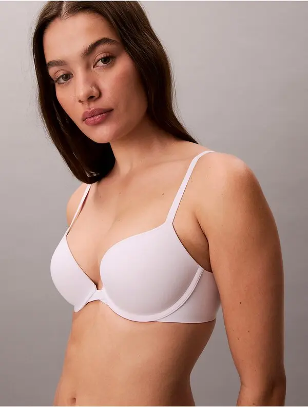 Calvin Klein Perfectly Fit Push Up Plunge Bra - Frosty Lilac