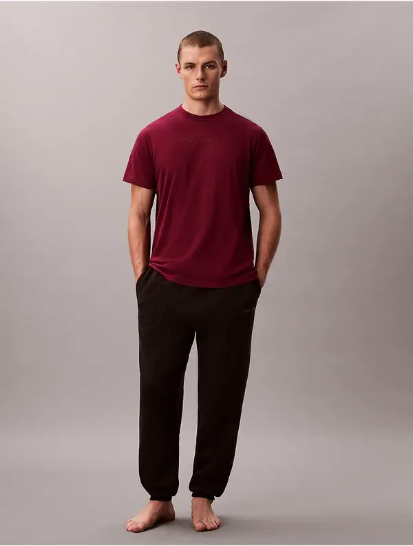 Calvin Klein Logo Sleep T-shirt - Alluring Pink