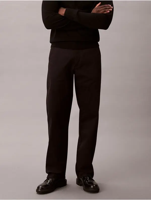 Calvin Klein 90s Straight Pants - Black