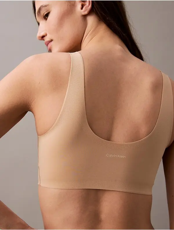 Calvin Klein Invisibles Gel Wire Lightly Lined Bralette - Bare
