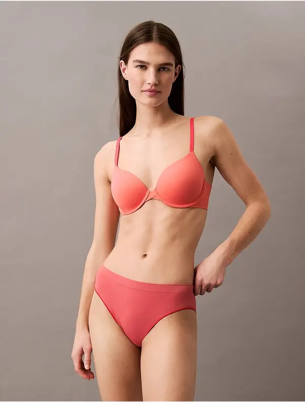 Calvin Klein Bonded Flex Bikini - Dark Fuchsia