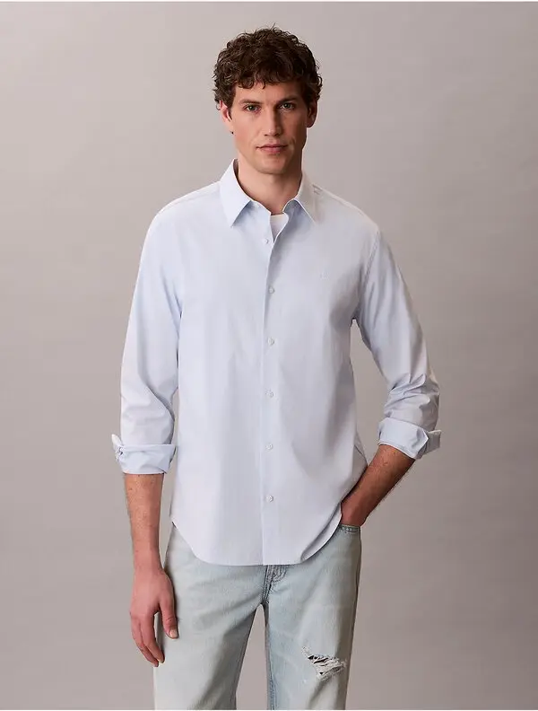 Calvin Klein Classic Stretch Button-down Shirt - Plein Air
