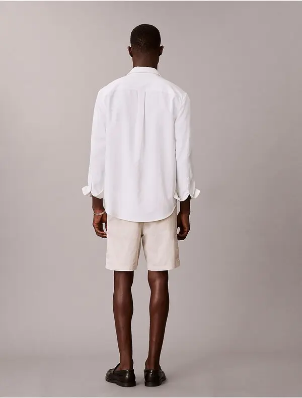 Calvin Klein Slim Chino Shorts - Chalk