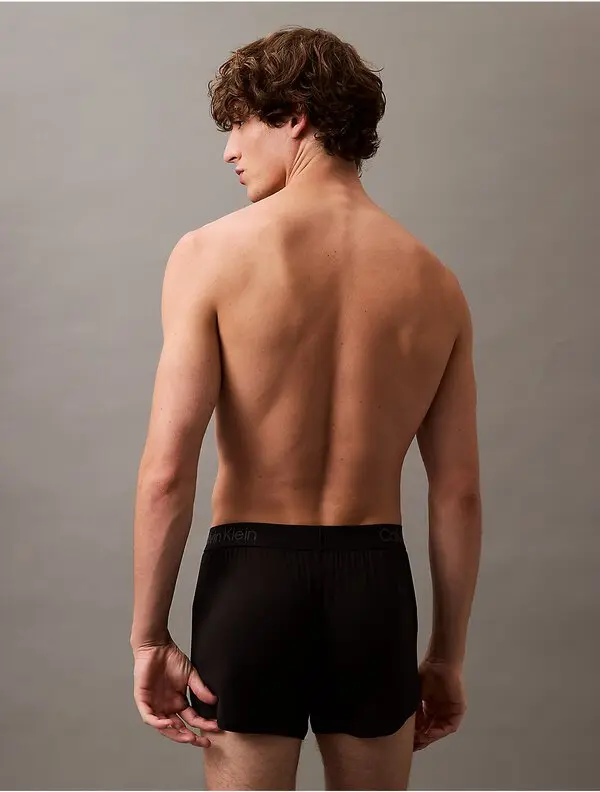 Calvin Klein Ultra Soft Modal 3-pack Slim Boxer - Black