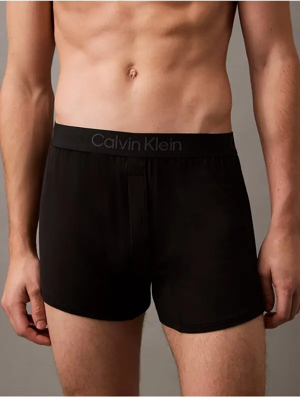 Calvin Klein Ultra Soft Modal 3-pack Slim Boxer - Black