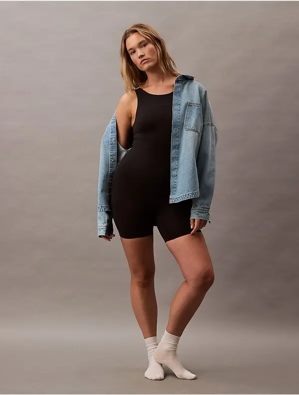 Calvin Klein Icon Shapewear Mid-thigh Bodysuit