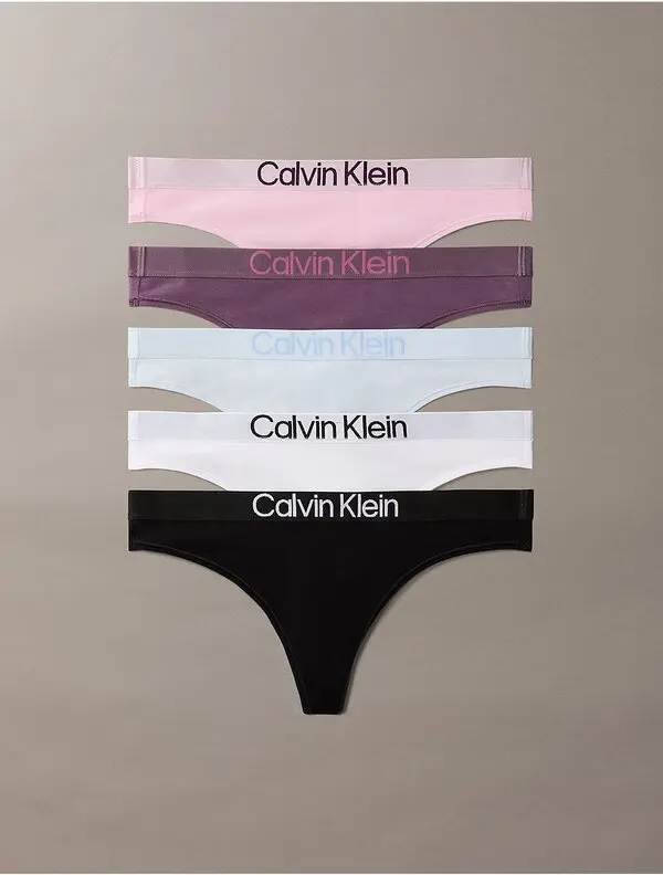 Calvin Klein Maximum Cotton 5-pack Thong - Multi