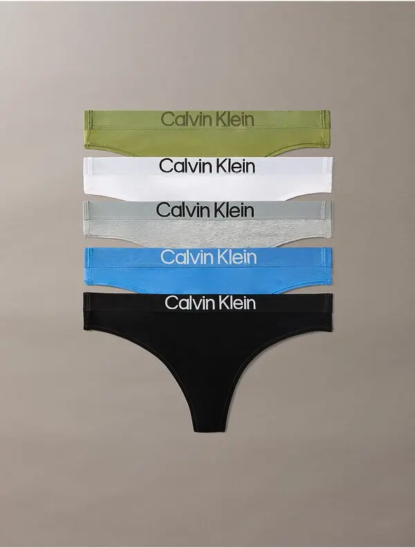 Calvin Klein Maximum Cotton 5-pack Thong - Multi