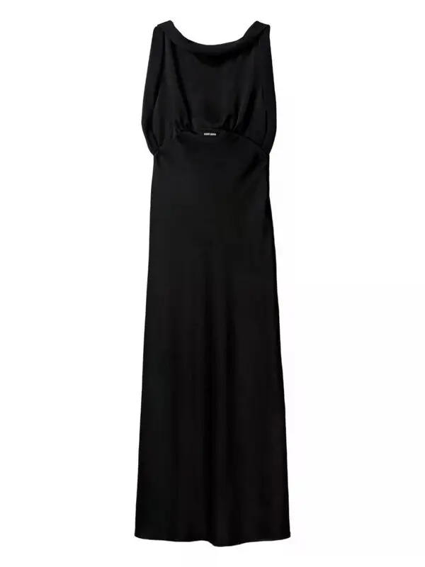 Miu Miu Satin Maxi Dress