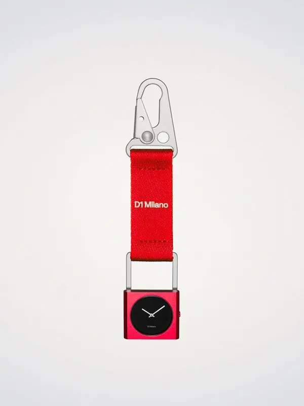 D1 MILANO Square Watch - Red